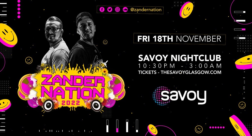 Savoy Glasgow Online Event and Guestlist Booking System
